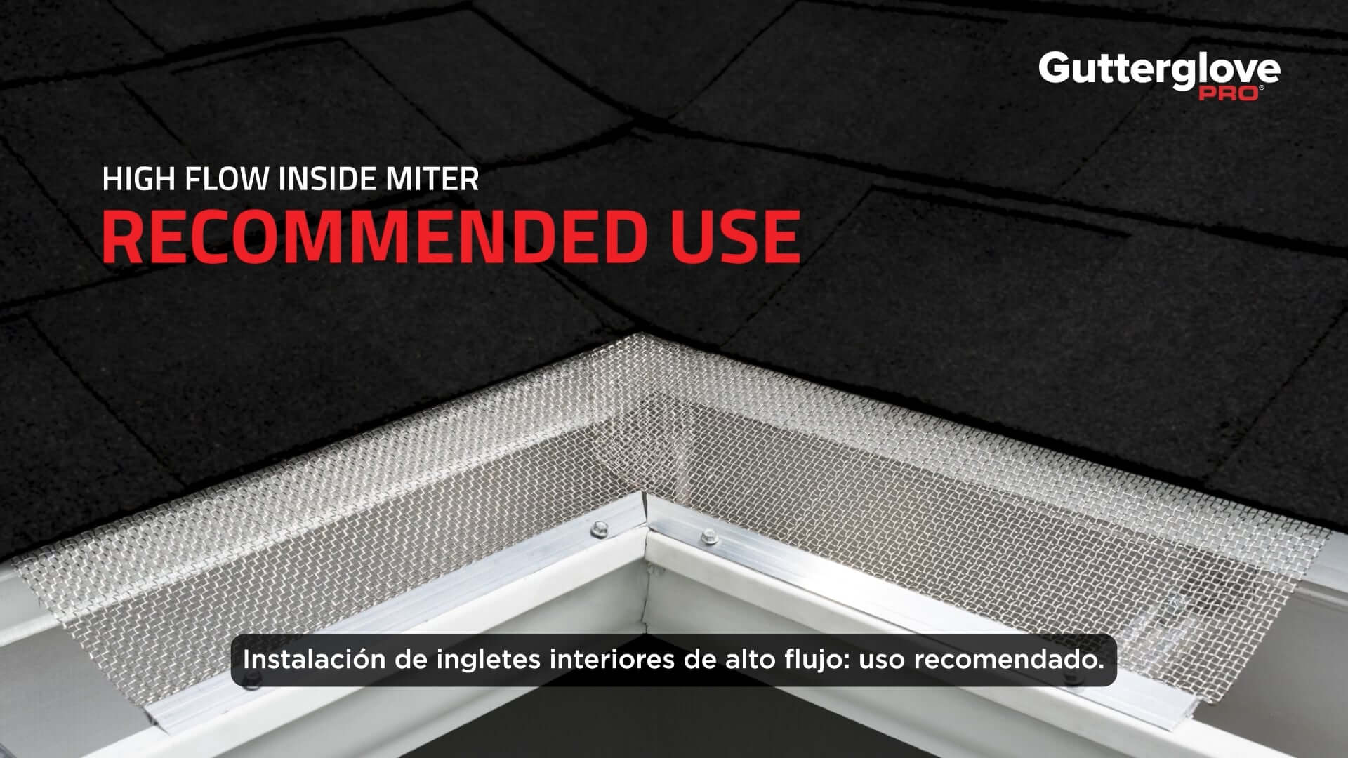 Inside Miter Installation Videos Spanish – Gutterglove Pro